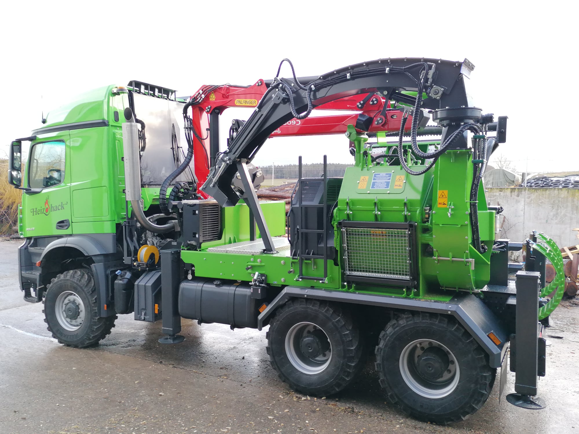 NEW Heizohack truck chipper model launched - HM10-860KL